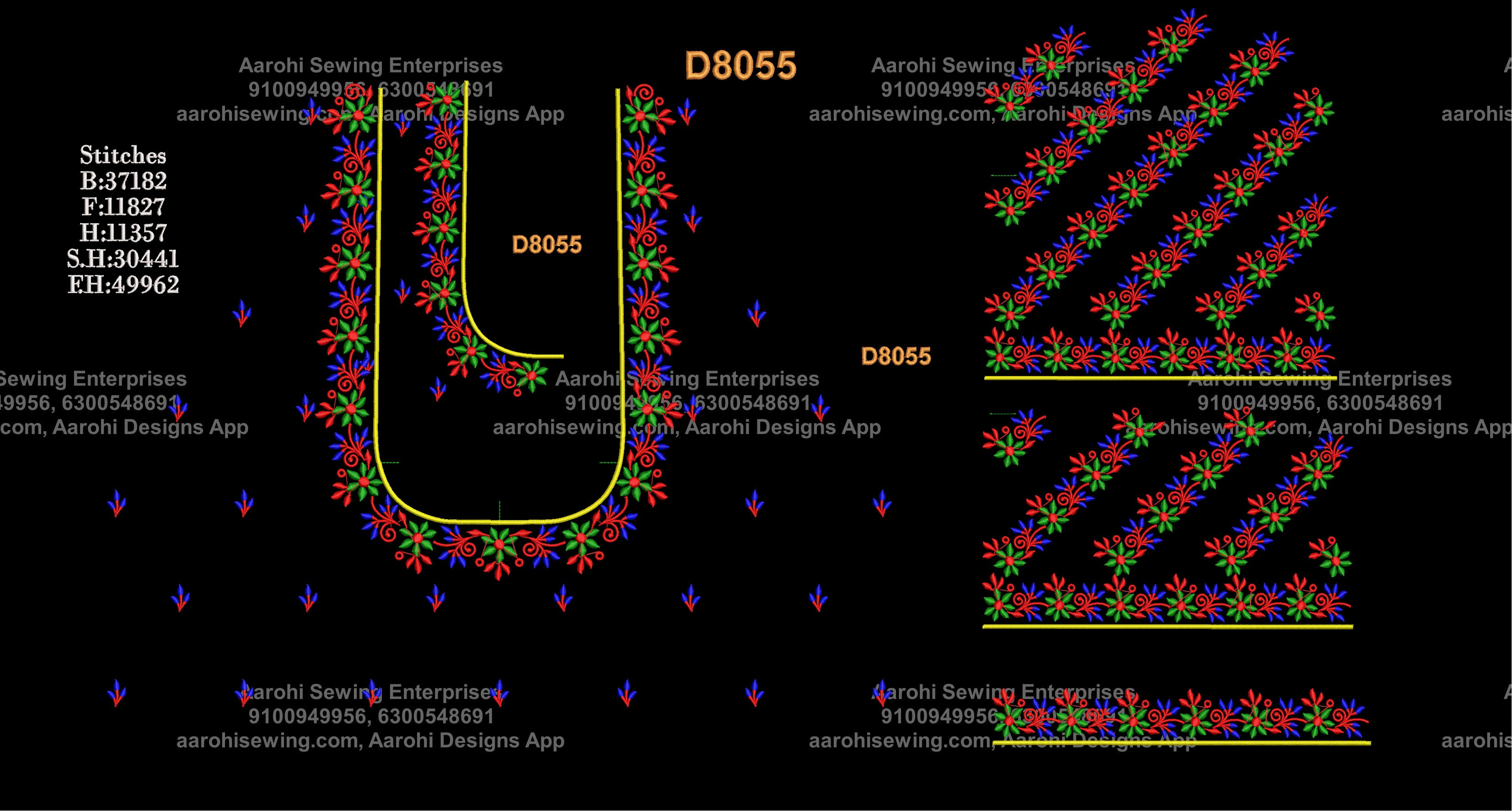 Aarohi Designs - Professional Embroidery Designs for Computer ...